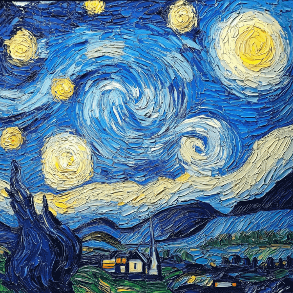 Vincent Van Gogh Goghs Vincent Van Gogh's 'Starry Night' On Display At